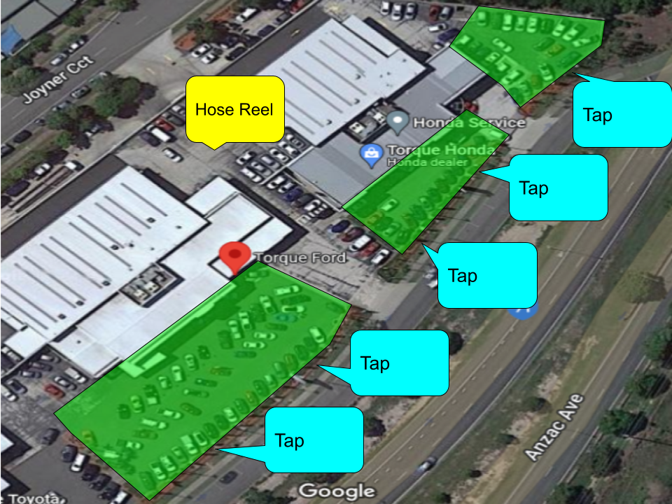 Torque Ford and Honda Operational Map – Detailed